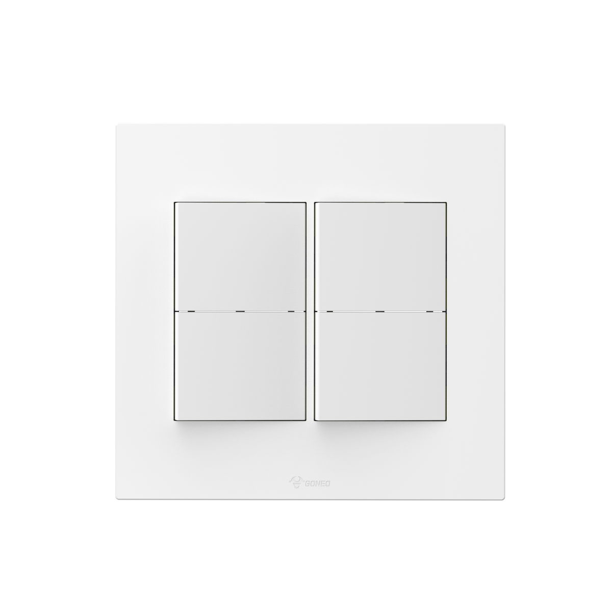 4 Gang 1 Way Switch – GONEO Korea